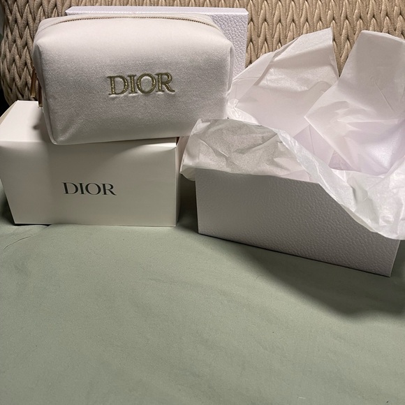 Dior | Bags | New Dior Makeup Pouch With Its Box And An Additional Dior ...